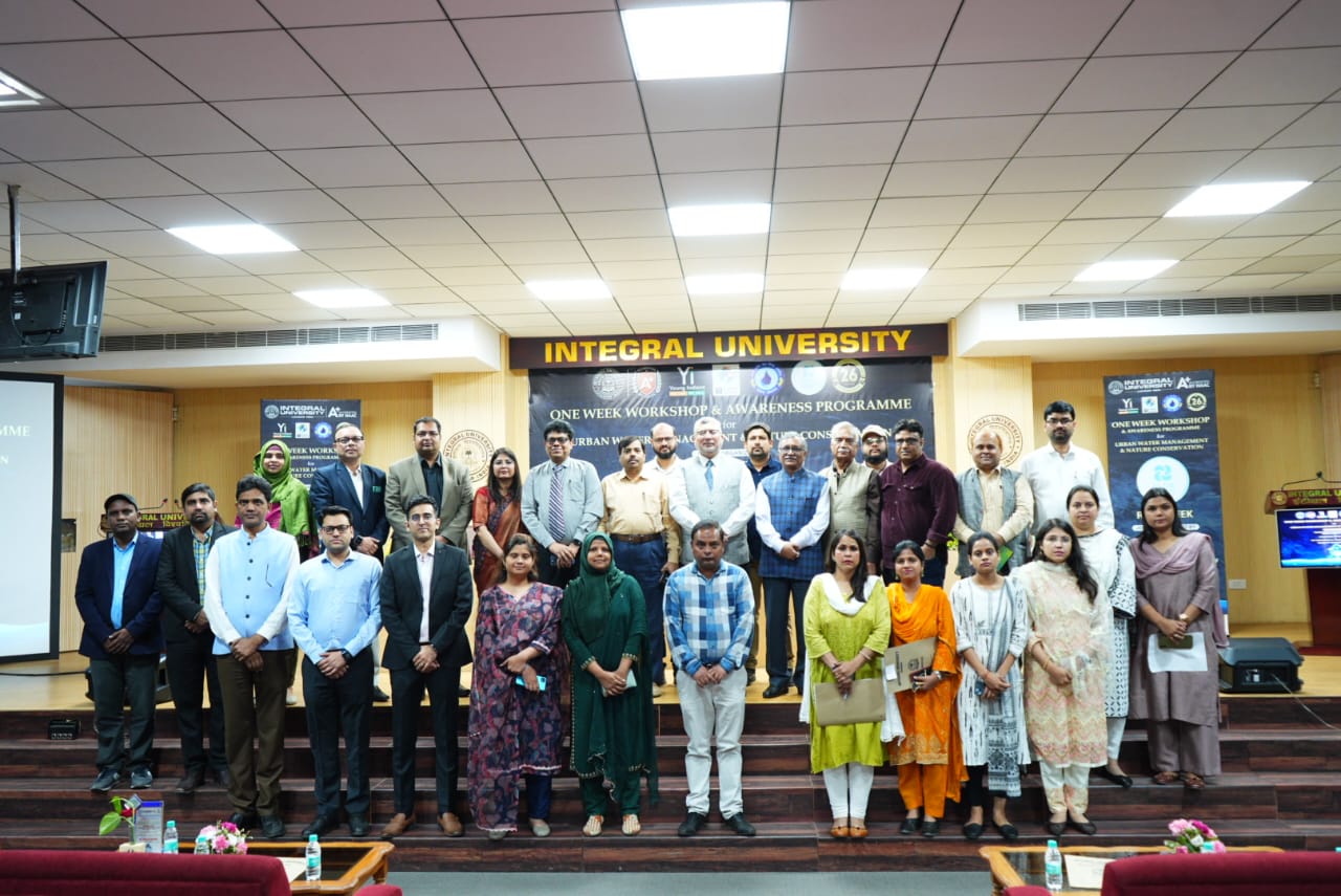 Integral University organized an awareness program on Urban Water ...